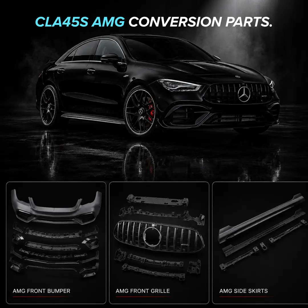 Mercedes CLA45S AMG Full Conversion Bodykit With Installation (2019 ...